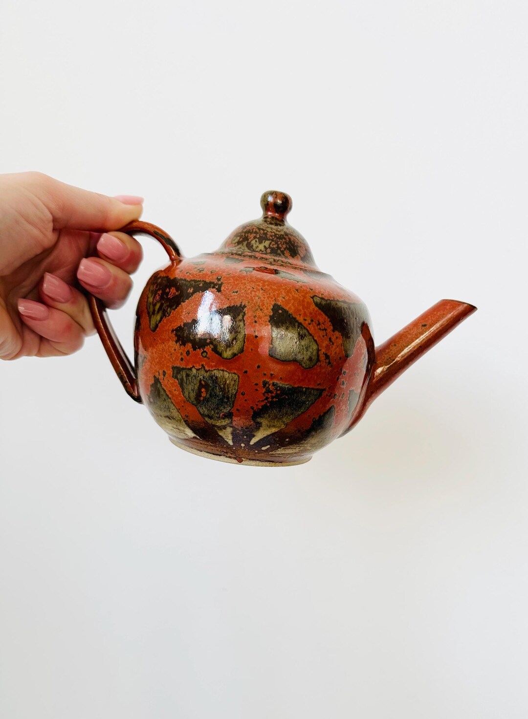 Handmade Pottery Teapot, Rustic Kitchen - Etsy