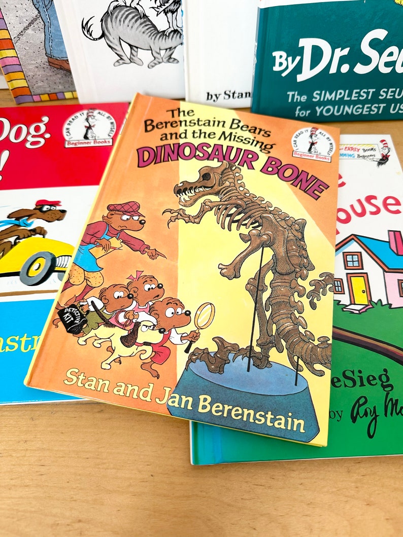 Set of 8 Dr. Seuss's Beginner Books - Etsy