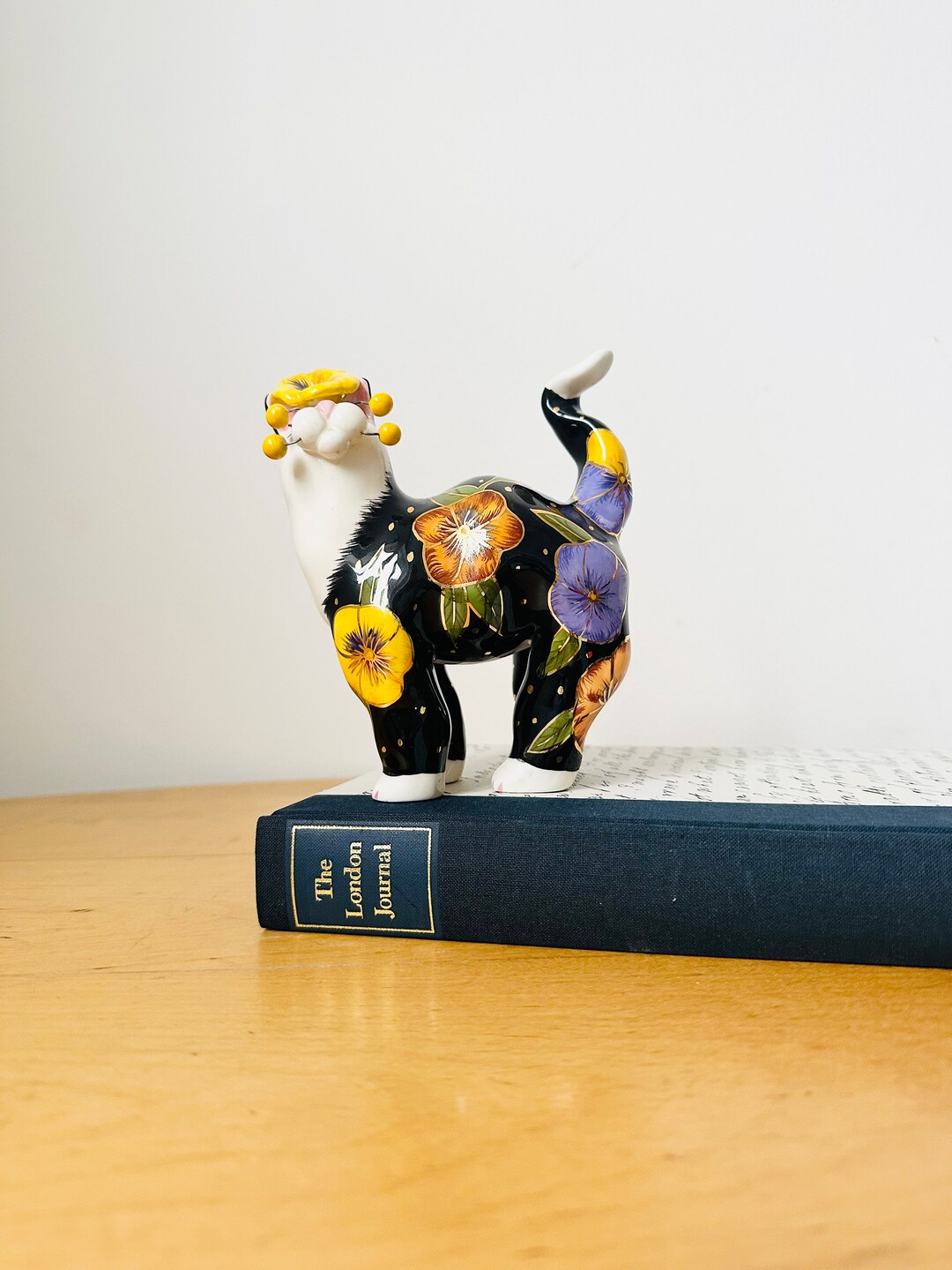 Rare Vintage Amy Lacombe Whimsicaly Cat Figurine by Willitts Designs ...