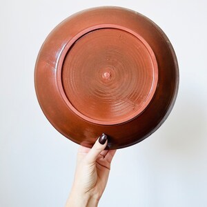 Rare Caroline Smith Abbot Pottery Large Serving, Fruit Bowl Country ...