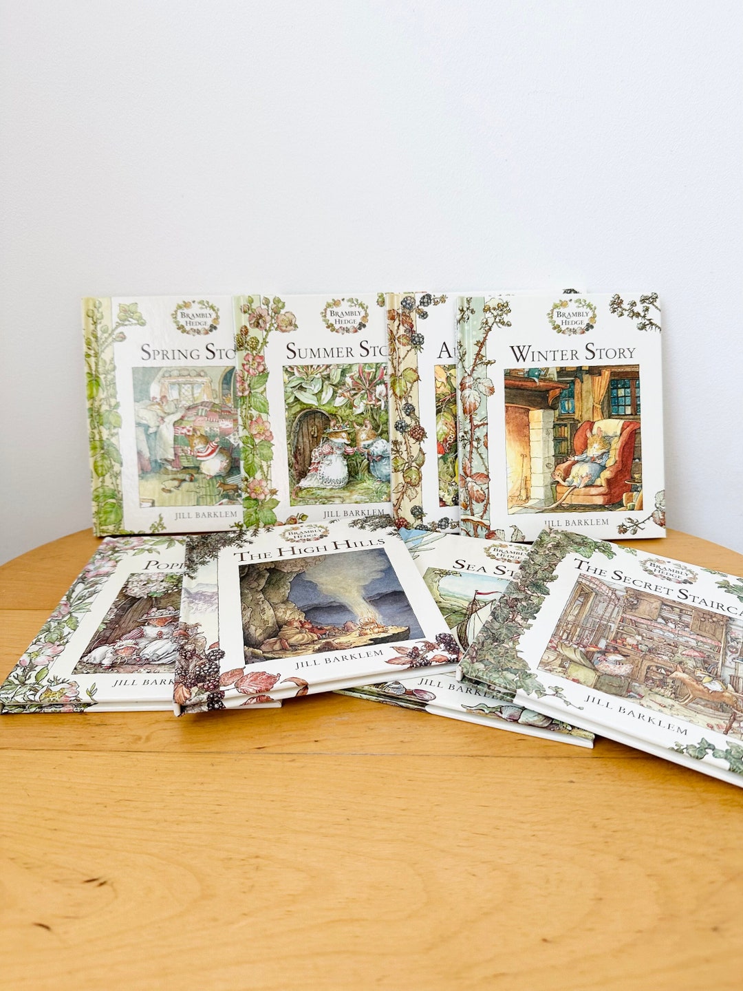 Jill Barklem Brambly Hedge Books, Botanical Books for Children, Set of ...