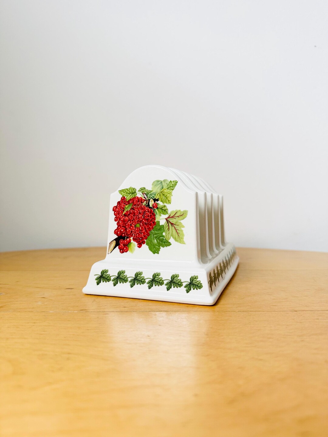 Portmeirion Pomona Toast Rack, Ceramic Toast Rack - Etsy