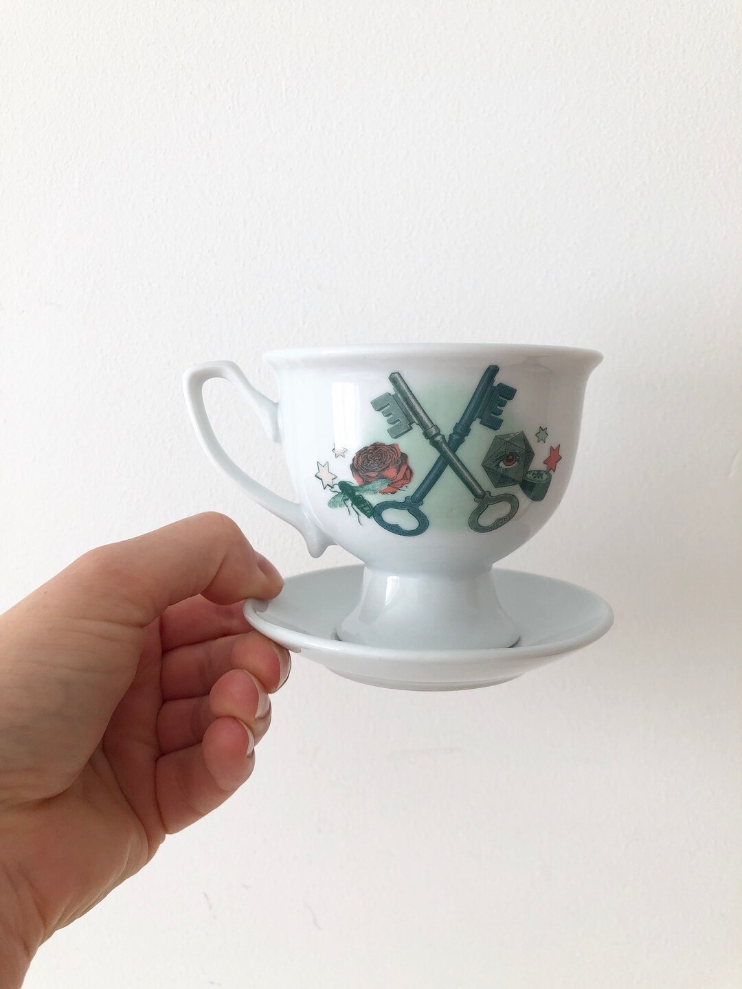 Hendrick's Gin Cup and Saucer - Etsy