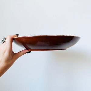 Rare Caroline Smith Abbot Pottery Large Serving, Fruit Bowl Country ...