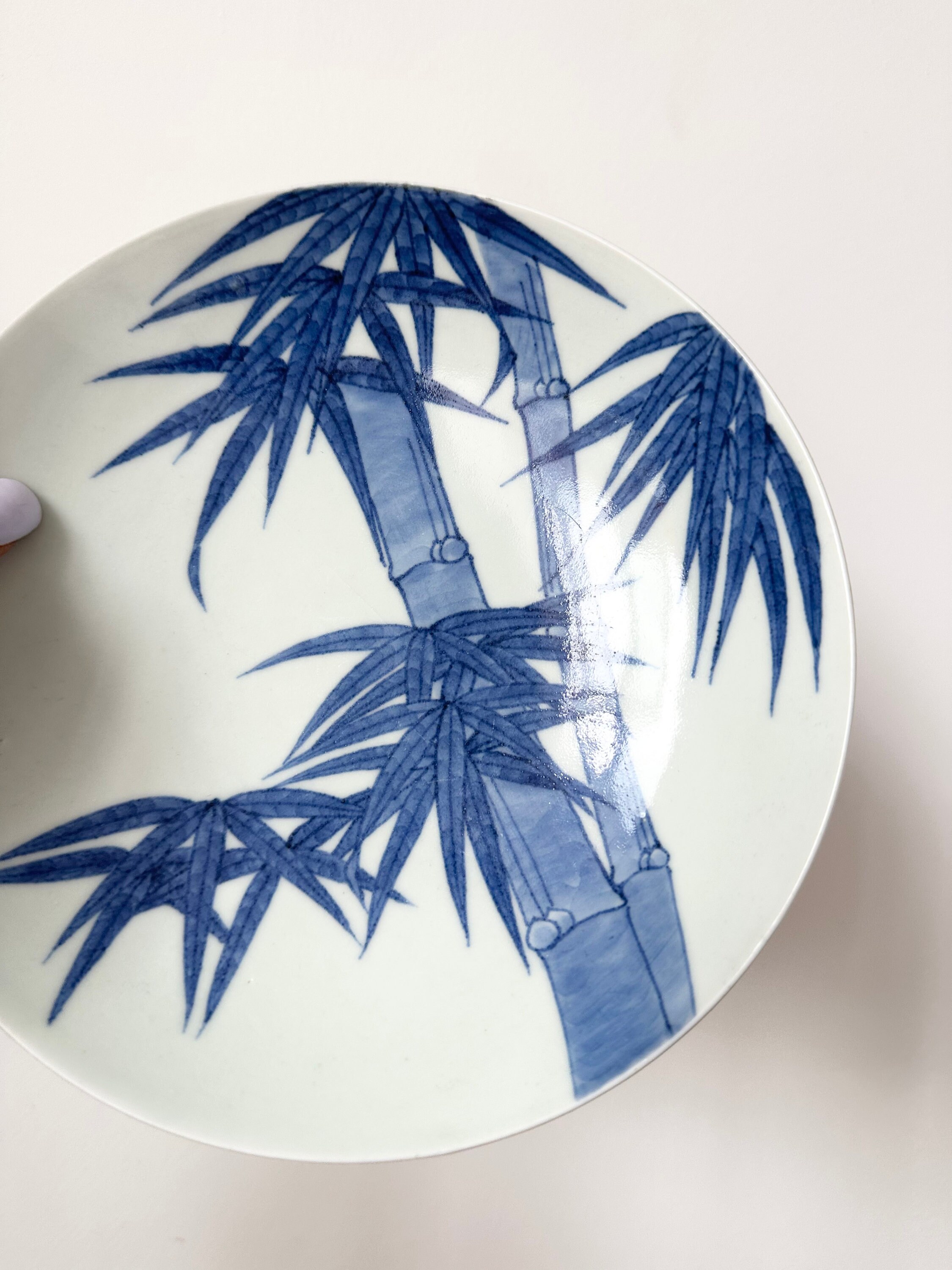Antique Japanese Nabeshima Porcelain Bowl, Hand-painted Bowl, Blue and ...