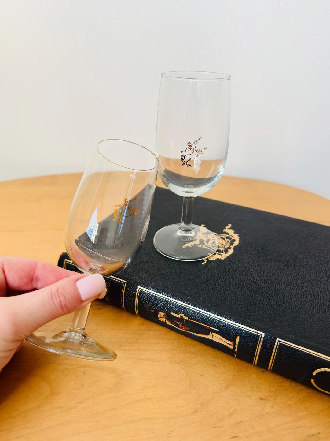Set of 2 Vintage Remy Martin Glasses, Vintage Barware, Cognac Glasses ...
