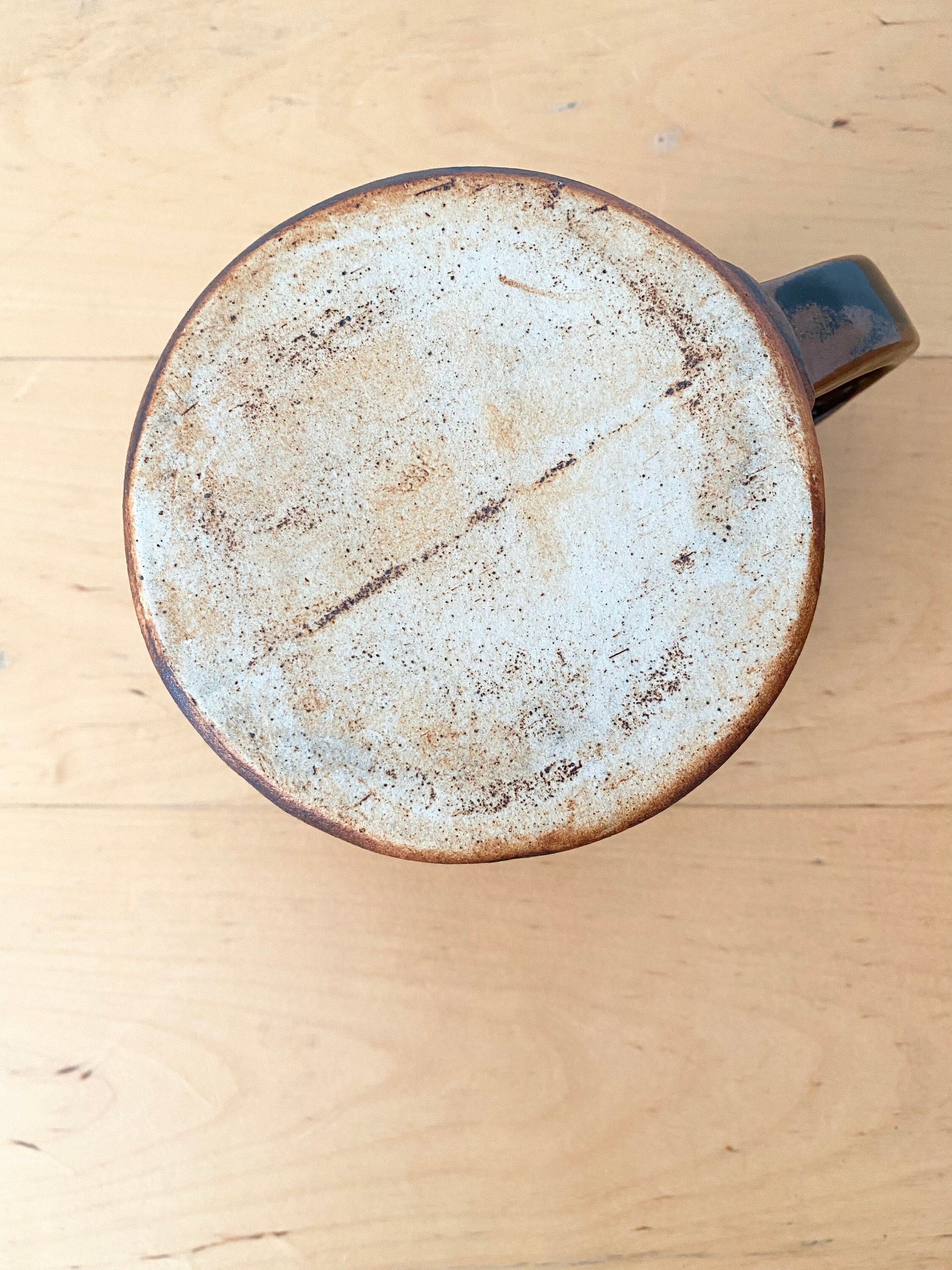 Large Studio Pottery Mug Handmade Mug Quantock Stoneware - Etsy