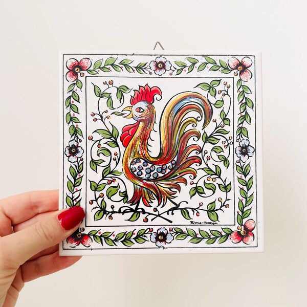 Rooster Tiles - Etsy