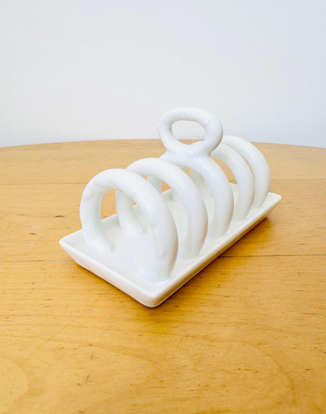 Vintage Toast Rack, White Ceramic Toast Rack - Etsy