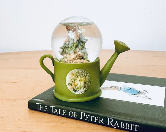 Rare Miniature Beatrix Potter Peter Rabbit Water Ball - Etsy