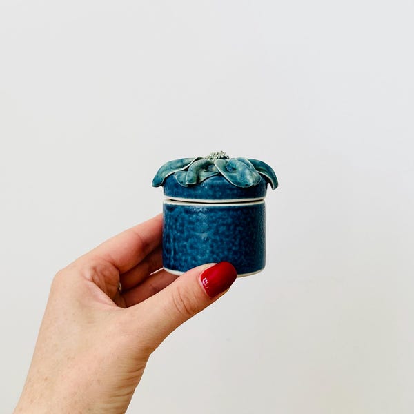 Pottery Trinket Box - Etsy