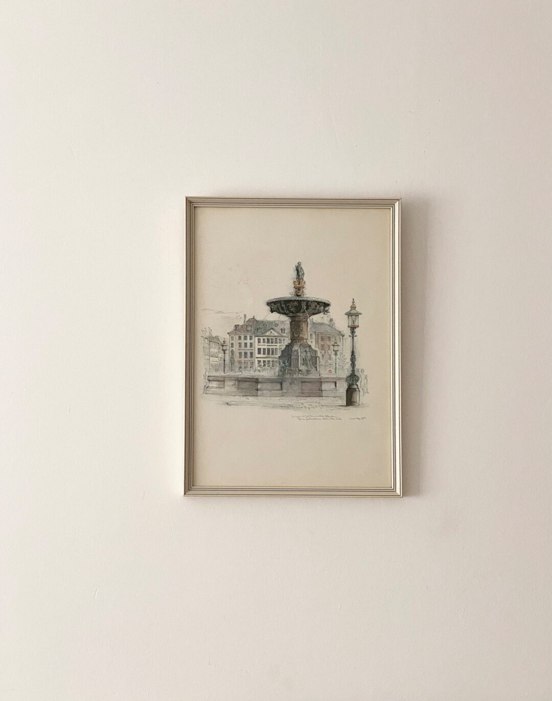 Mads Stage Print, Copenhagen, Watercolour Framed Print - Etsy