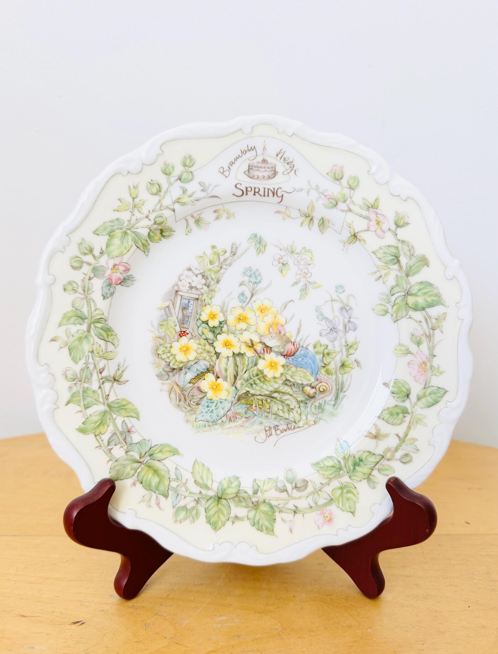 Brambly Hedge “spring” Plate, Royal Doulton Porcelain Plate - Etsy