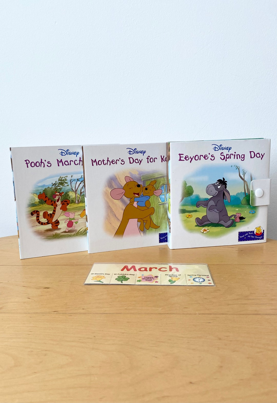 Winnie the Pooh Cardboard Books, Gift for Child, Book for Children - Etsy