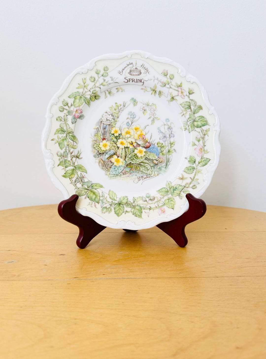 Brambly Hedge “spring” Plate, Royal Doulton Porcelain Plate - Etsy