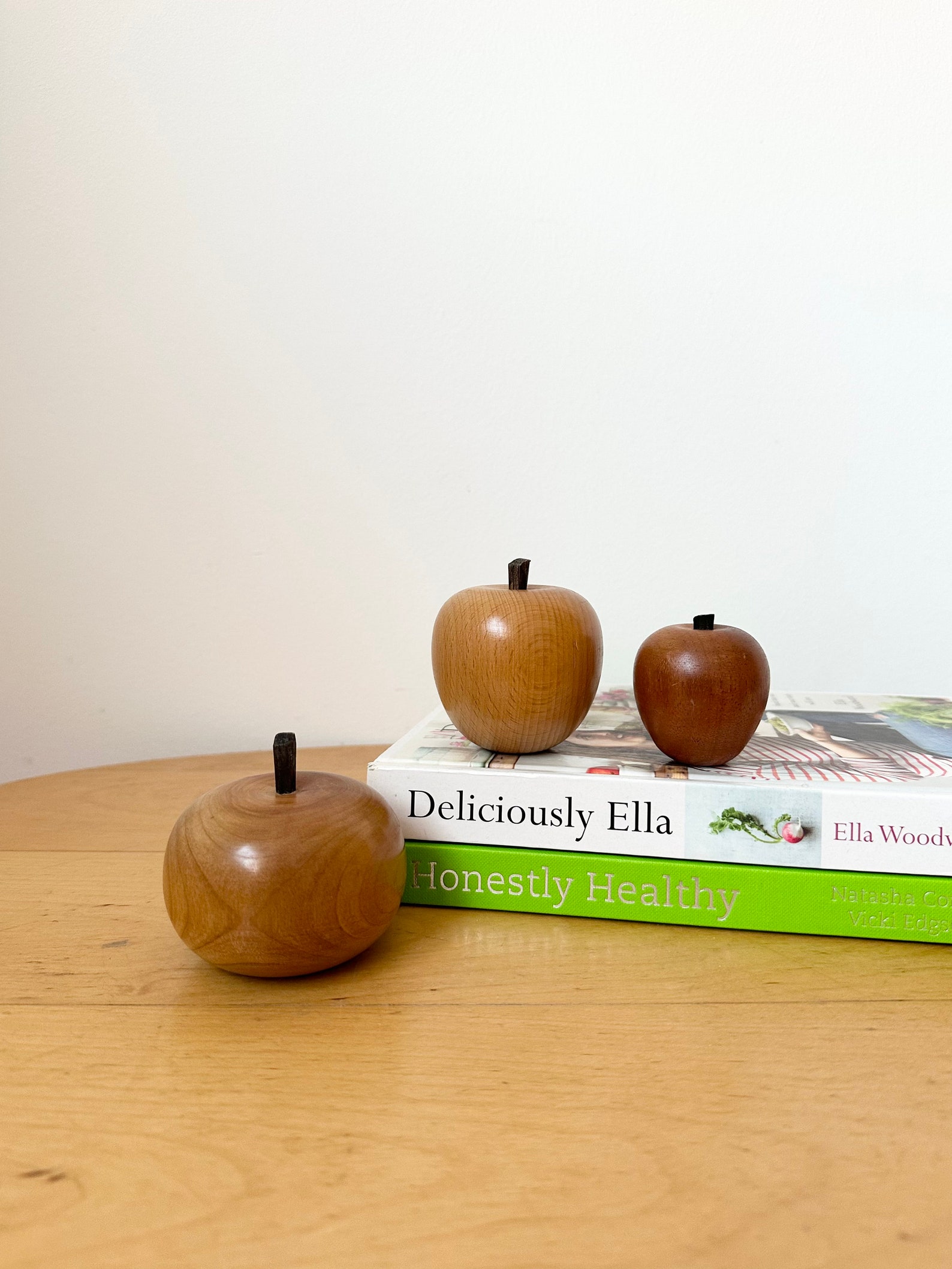 Wooden Apples, Decorative Fruits, Handmade Apples, Kitchen Decor - Etsy