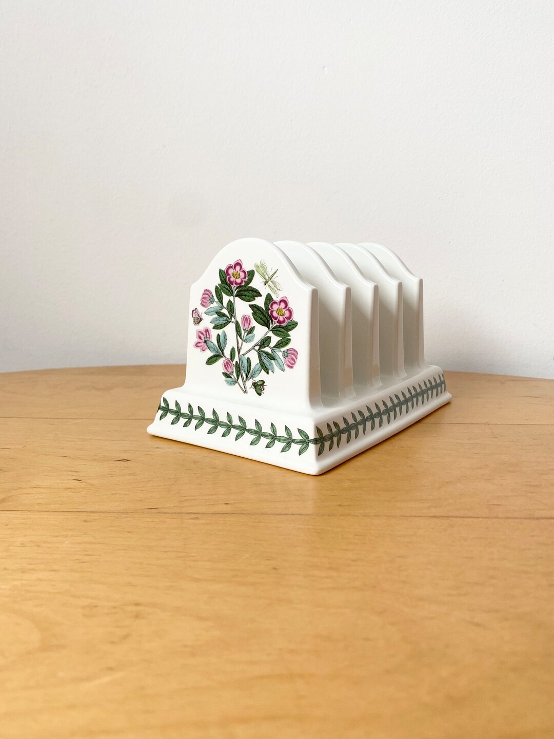 Portmeirion Toast Rack Botanic Garden Ceramic Toast Rack - Etsy
