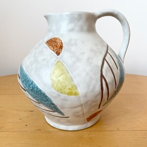 Ceramic and Terracotta Jug, Hand-painted Jug, Juice Jug - Etsy