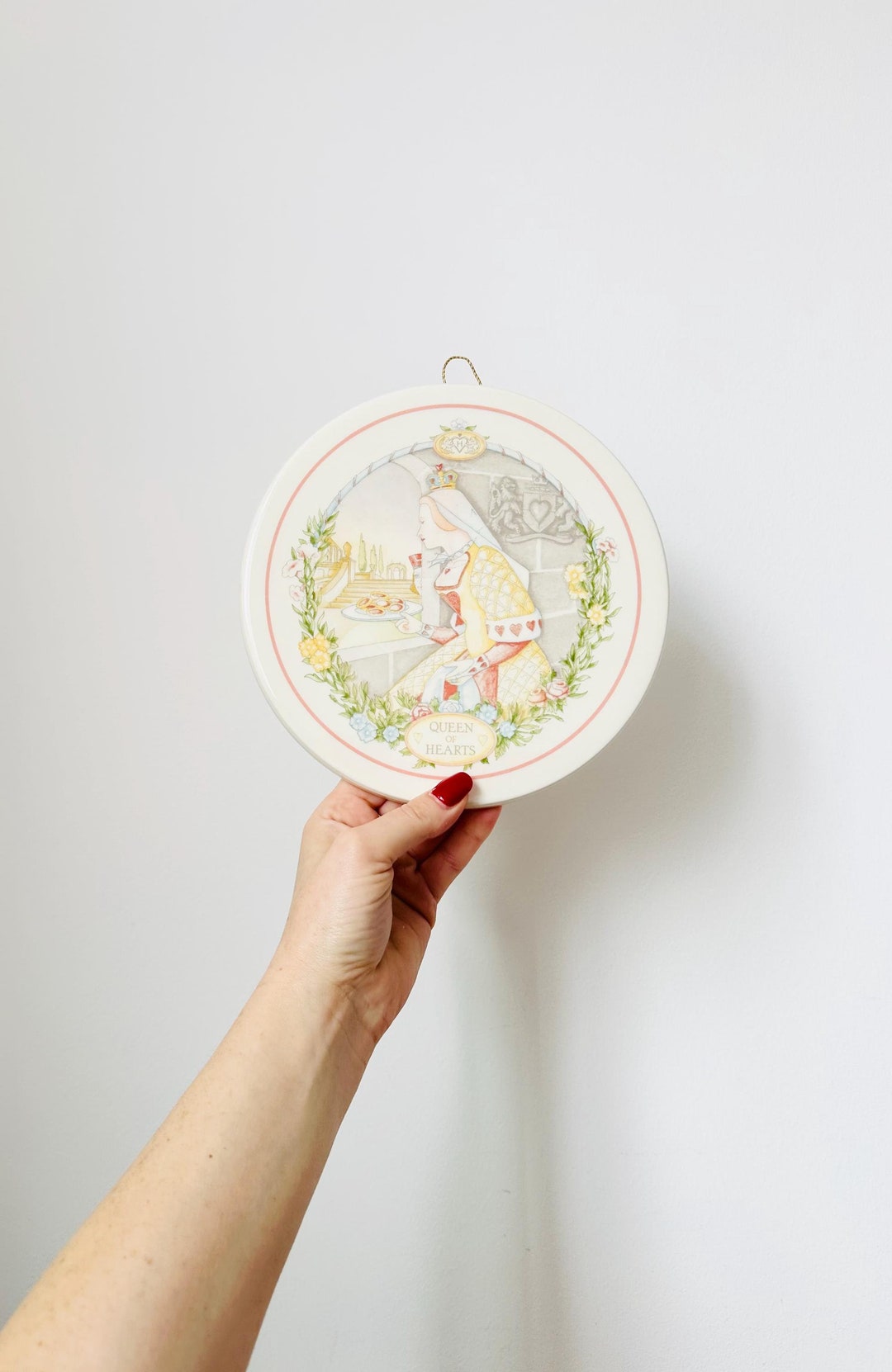 Wedgwood 1986 Children Wall Plaque Queen of Hearts Nursery Rhymes, Wall ...