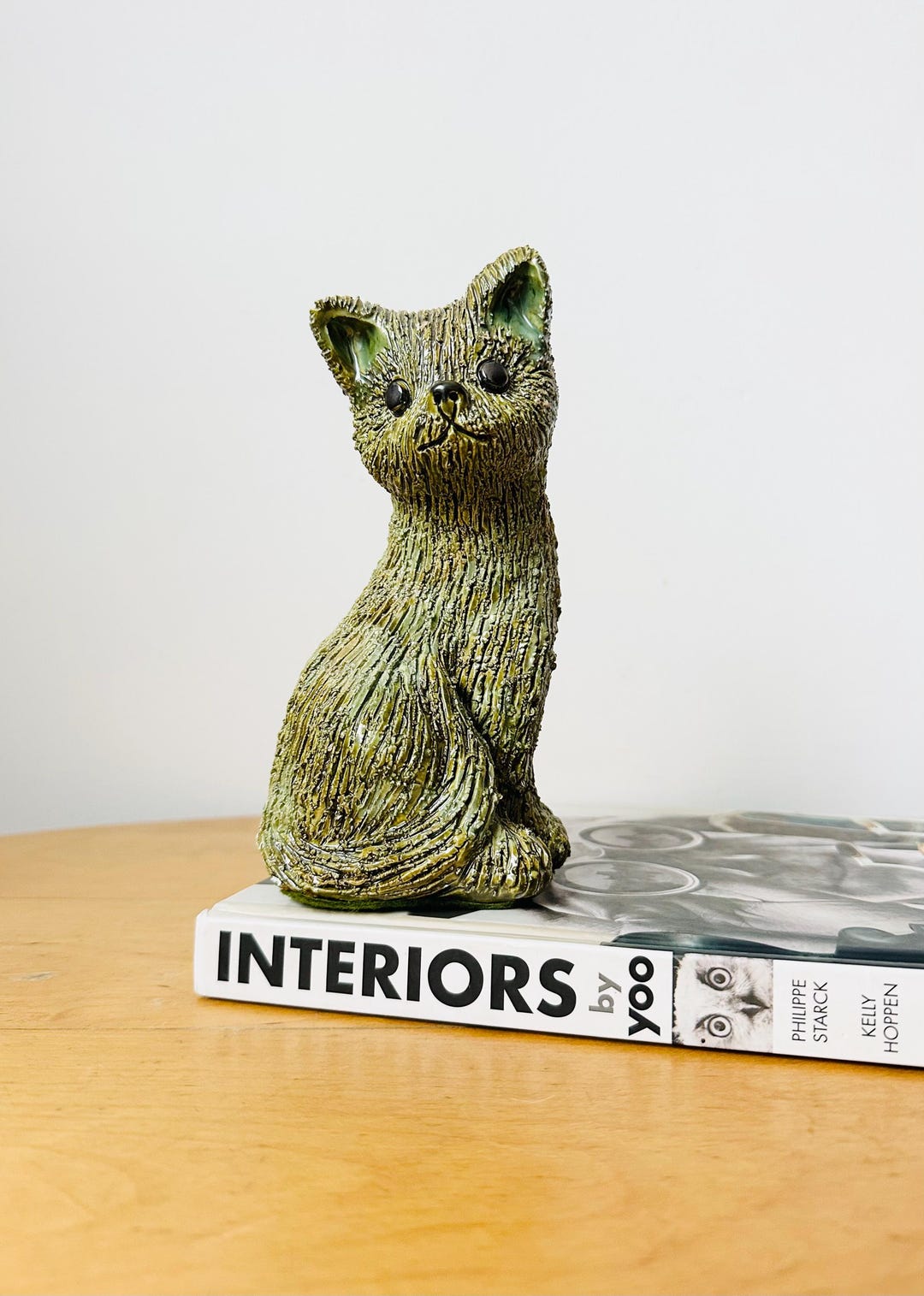 Rare Yare Design Pottery Cat Figurine, Handmade Pottery Animal - Etsy