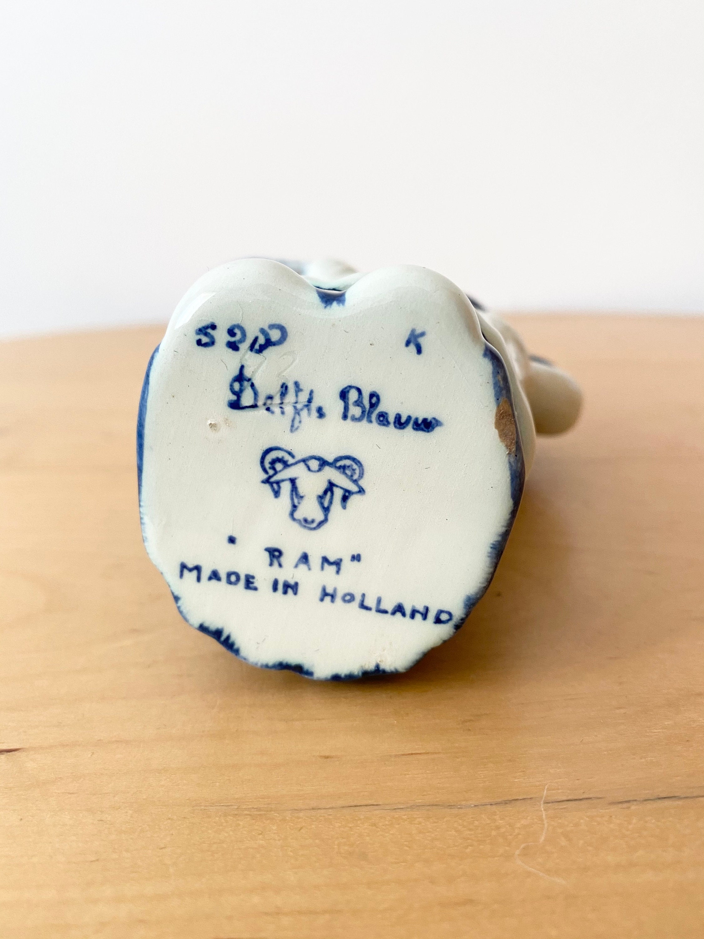 Delfts Blauw RAM Woman Bottle, Decanter, Blue Delft Holland, Delft Woman Shaped Bottle, Hand ...