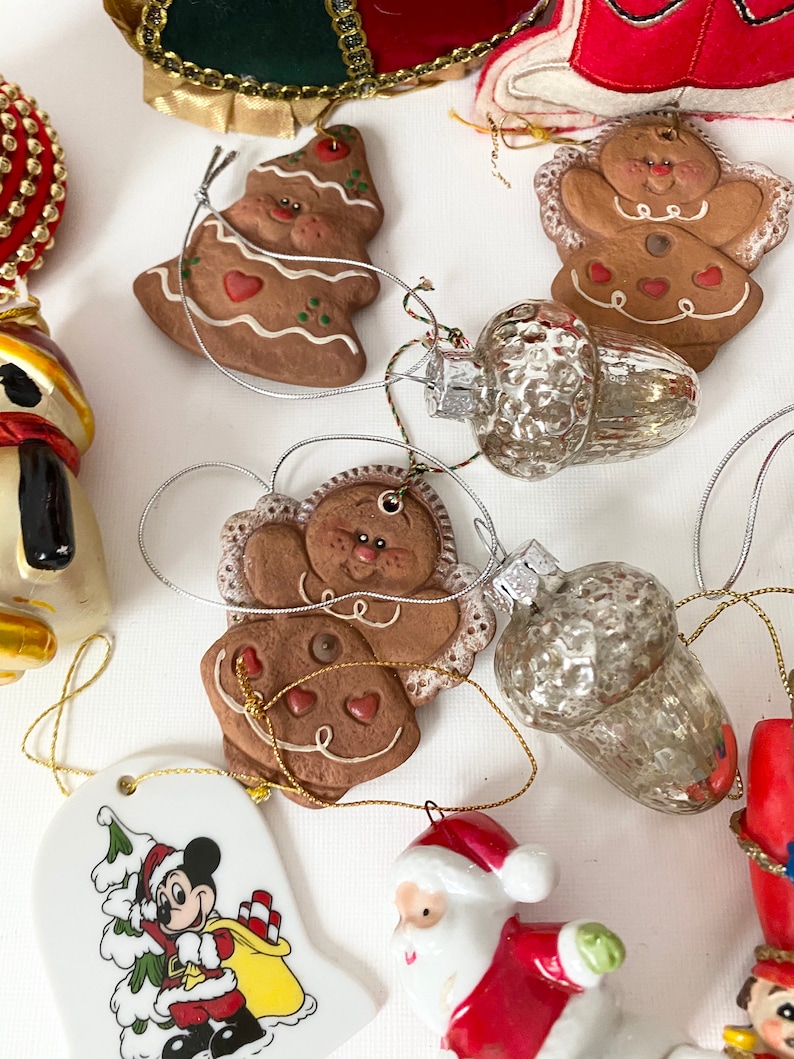 Assorted Christmas Tree Ornaments Christmas Tree Decorations - Etsy UK