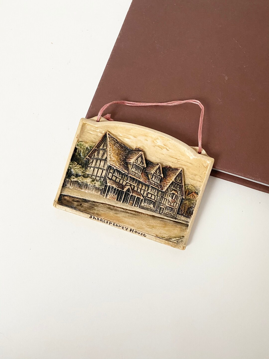 Osborne Ivorex Wall Plaque William Shakespeare's House - Etsy