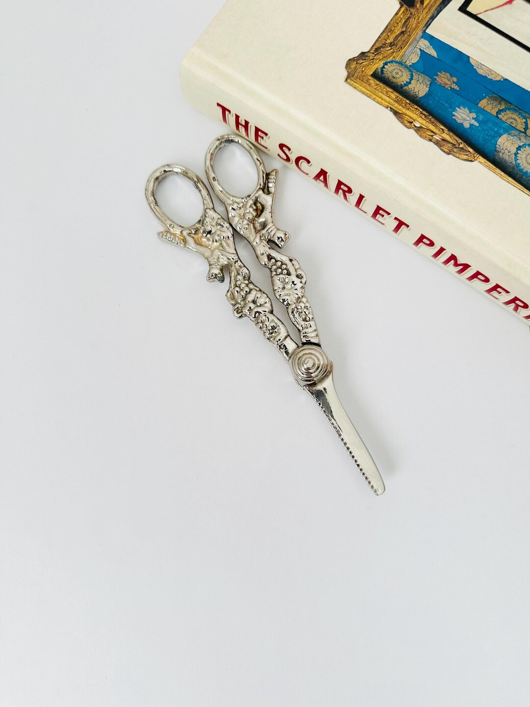 Antique Silver Plated Grape Shears, Metal Grape Scissors - Etsy