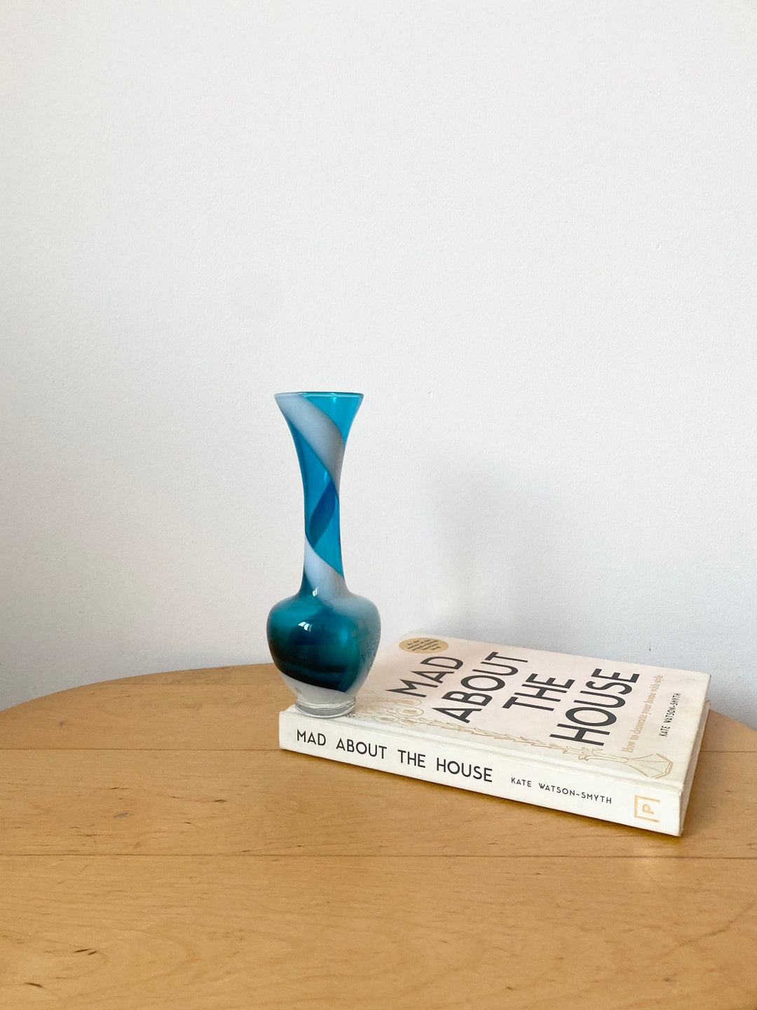 Japanese Kamei/nasco Blue and White Vase - Etsy