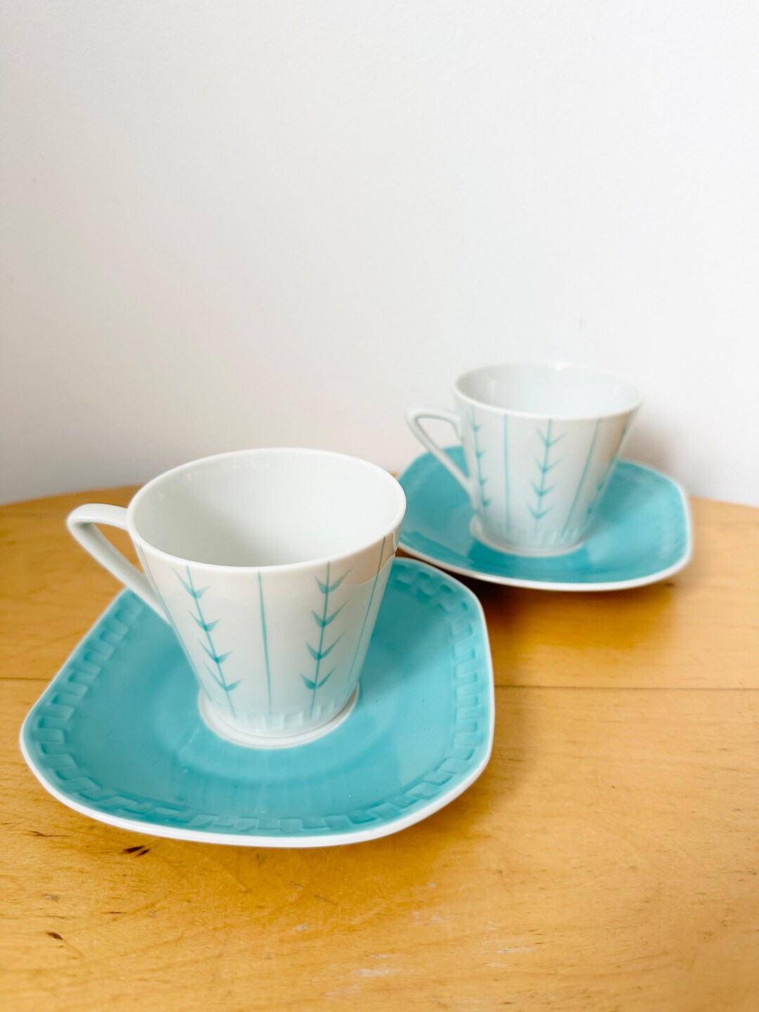 Wawel Porcelain Coffee Cup and Saucers, Polish Porcelain Tea Cup ...