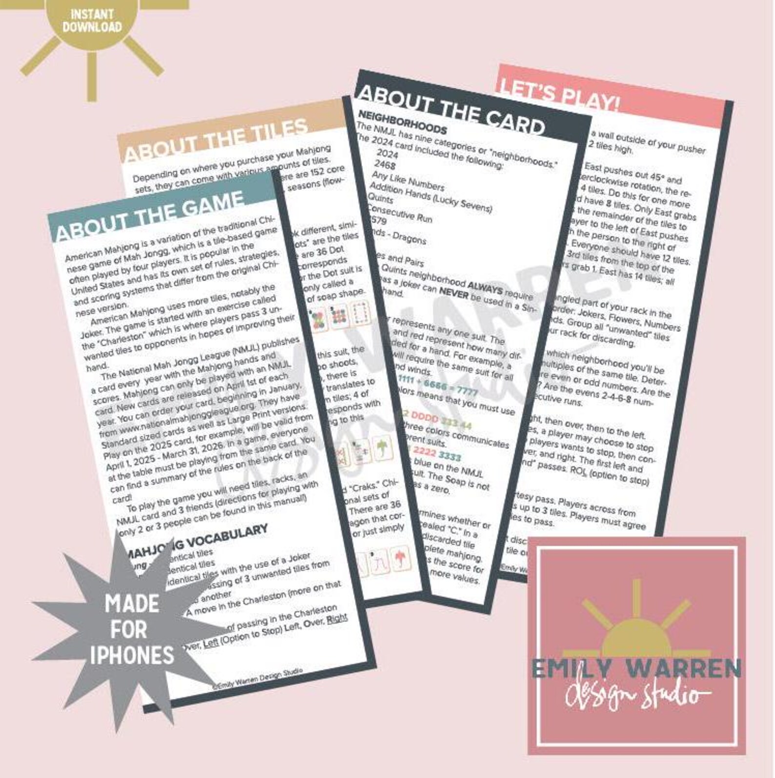 Digital Mahjong Manual, Beginner's Guide to Mahjong, Mahjong Cheat ...