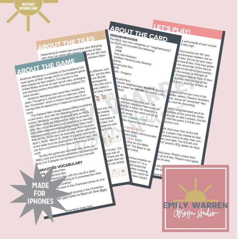 Digital Mahjong Manual, Beginner's Guide to Mahjong, Mahjong Cheat ...