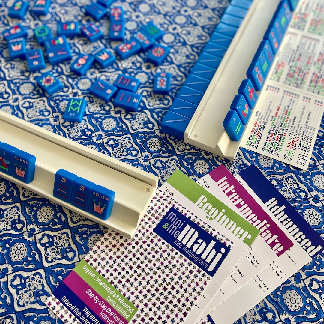 Kids' Mahjong Card: Beginner, Intermediate, Advanced (printable PDF) - Etsy