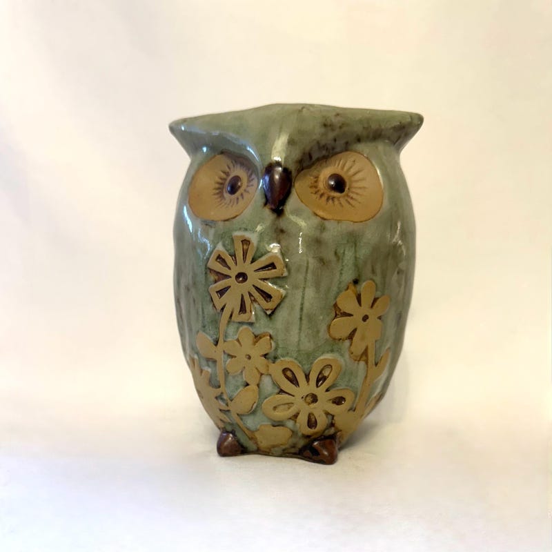 Owl Vase - Etsy