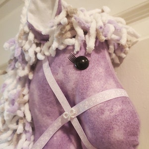 Light Purple Stuffed Carousel Pony/horse #225 - Etsy