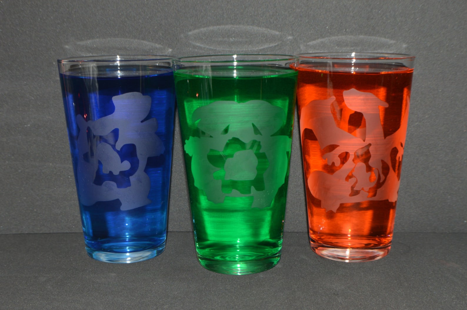 Pokemon Evolution Etched Pub Glass Set of 3 Fan Art - Etsy Pokemon Evolution Etched Pub Glass Set of 3 Fan Art - Etsy
