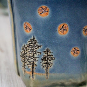 Firefly Mug, Pine Tree Mug, up North Summer Mug, Camping Coffee Cup ...
