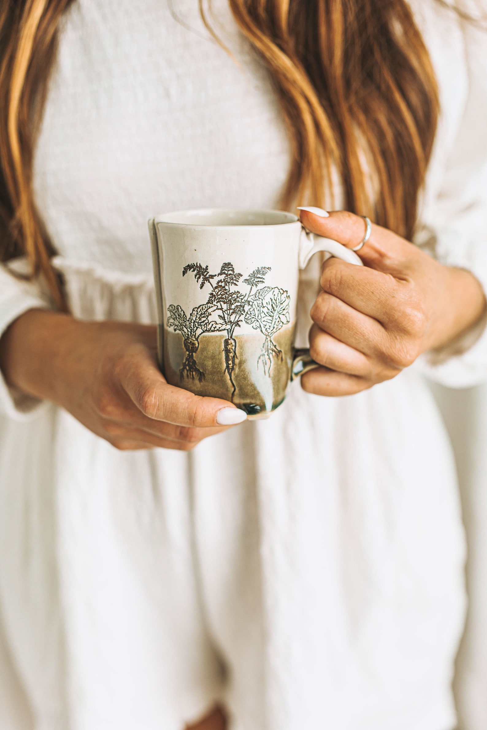 Root Vegetable Mug, Gardening Gift, Garden Mug, Vegan Coffee Mug ...