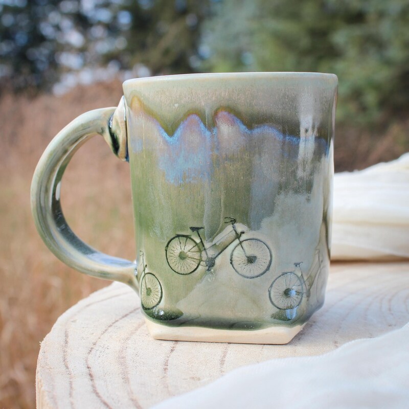 Bike Mug - Etsy
