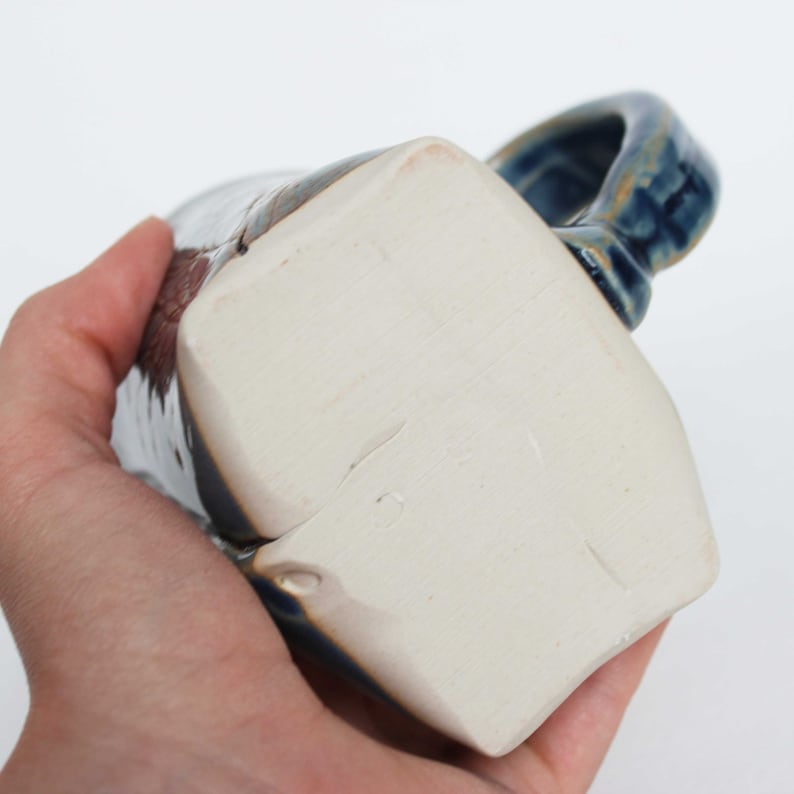 Blue Bee Button Mug Bee Mug Ceramic Bee Mug Bumble Bee Mug - Etsy