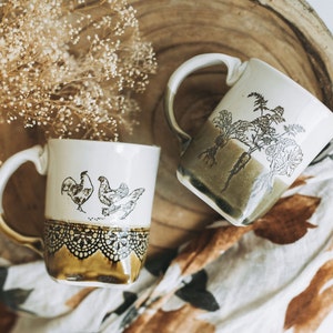 Root Vegetable Mug, Gardening Gift, Garden Mug, Vegan Coffee Mug ...