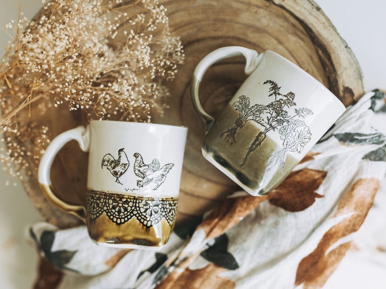 Root Vegetable Mug, Gardening Gift, Garden Mug, Vegan Coffee Mug ...