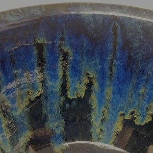 Large Blue Pottery Bowl | Handmade Pottery - Etsy