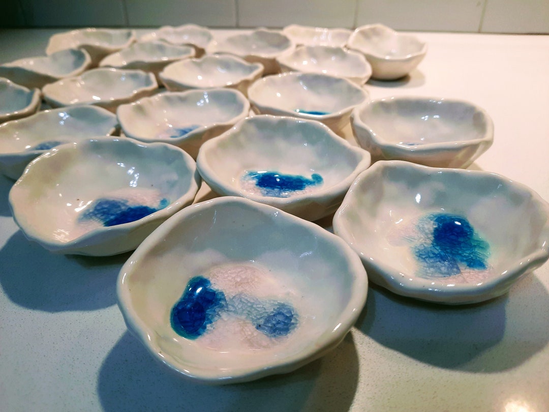 Small Pinched Tiny Bowls | Handmade Pottery - Etsy
