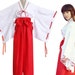 Japanese Hakama & Kimono Set / MIKO Costume/ SAMURAI Costume / Budo ...