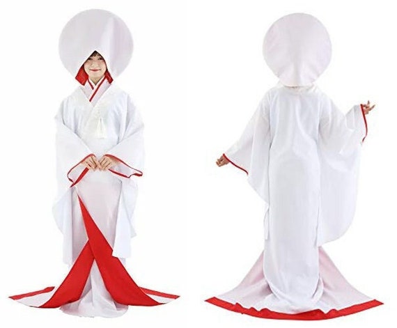 White Uchikake Kimono