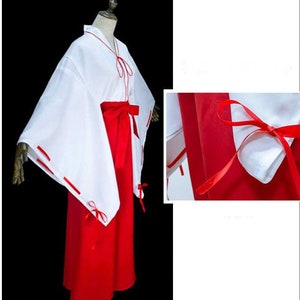 Japanese Hakama & Kimono Set / MIKO Costume/ SAMURAI Costume / Budo ...