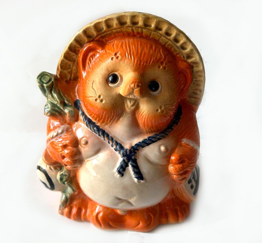 Tanuki Statue/ Japanese Shigaraki Ware/ NEW/ Made in Japan/ - Etsy