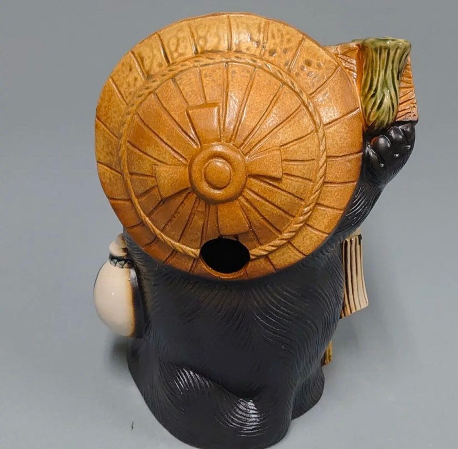 Japanese Shigaraki Ware/ Tanuki Statue/ With Koban Money/ Made - Etsy