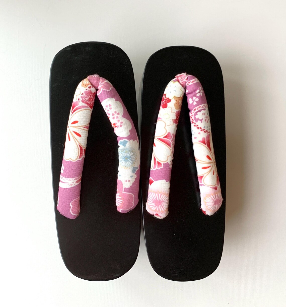 Japanese Okobo Kimono Sandal/ Maiko Kimono Geta Zori/ Koppori/ Pokkuri ...